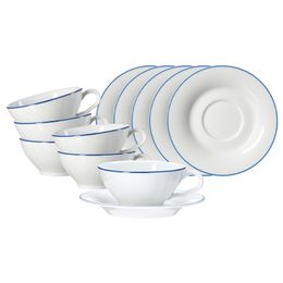 Ritzenhoff & Breker Ritzenhoff & Breker Teetassen mit Untertassen Ostfriese 100 ml 6er Set
