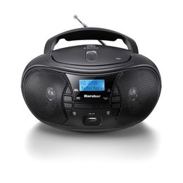 K&auml;rcher Karcher RR 5028D Boombox mit CD/MP3, USB, BT, DAB+/FM-Radio