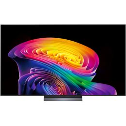LG OLED-Fernseher "OLED77C68LA", Energieeffizienz: D (A-G), schwarz, 77 &Prime;, Fernseher