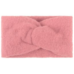 Stirnband styleBREAKER "Weiches Feinstrick Stirnband mit Twist Knoten", Damen, rosa (rose), Obermaterial: 100% Polyacryl PAN., Modisch, M&uuml;tzen Stirnband