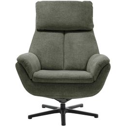 Relaxsessel DIE PLANBAR "MP-RS20079", gr&uuml;n (cyber moos), B:79cm H:108cm T:89cm, 100% recyceltes Polyester, Sessel, Relaxsessel, 360 drehbar, Wippfunktion zus&auml;tzlich w&auml;hlbar, Kaltschaumpolsterung