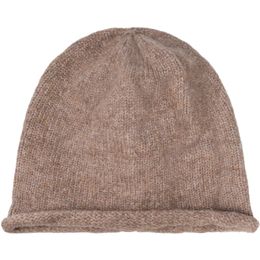Strickm&uuml;tze styleBREAKER "Oversize Strickbeanie mit Rollrand", Damen, braun, Obermaterial: 4% Elasthan EL. 30% Polyacryl PAN. 66% Polyester PES., Modisch, M&uuml;tzen Strickm&uuml;tze