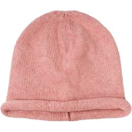 Strickm&uuml;tze styleBREAKER "Oversize Strickbeanie mit Rollrand", Damen, rosa (altrose), Obermaterial: 4% Elasthan EL. 30% Polyacryl PAN. 66% Polyester PES., Modisch, M&uuml;tzen Strickm&uuml;tze
