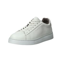 Sneaker Bugatti "Bugatti Sneaker Nappaleder", Herren, Gr. 43, wei&szlig;, Nappaleder, Schuhe Sneaker