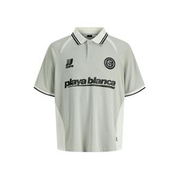 Jack & Jones Jack & Jones Junior Poloshirt CLUB RIBBED FOOTBALL T- Shirt mit Polokragen