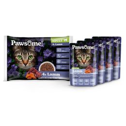 Pawsome Adult Lamm Vorteilspack 4x85g