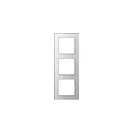 Jung Glasrahmen 3-fach aws waage/senkrecht AC 583 GL WW (AC583GLWW)