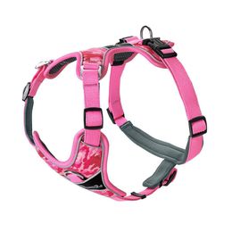 Hunter Geschirr Divo Camouflage rosa L-XL