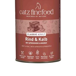 Catz Finefood Classic N&deg; 7 - Rind und Kalb 6x400g