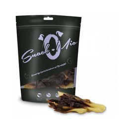 SnackOMio knusprige Kaninchenohren an Pferdefilet Hundesnacks ohne Getreide und Zucker 70g