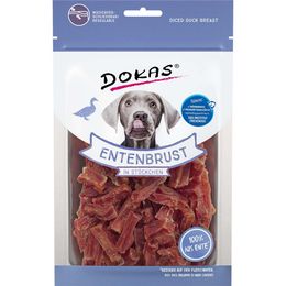 Dokas Entenbrust in St&uuml;ckchen Hundesnacks getreidefrei 70g
