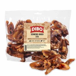DIBO Schweineohren-Stix Hundesnacks Monoprotein 250g