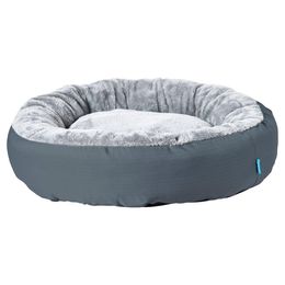 ZooRoyal Kuschelbett Milo rund f&uuml;r Hunde und Katzen &Oslash; 75x20 cm anthrazit