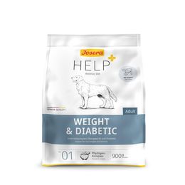 Josera Help Weight & Diabetic Hund Hunde-Trockenfutter zur Gewichtsreduktion 900g