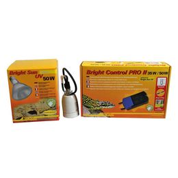 LUCKY REPTILE Bright Sun UV 50 W Komplettset Terrariumlampe Desert