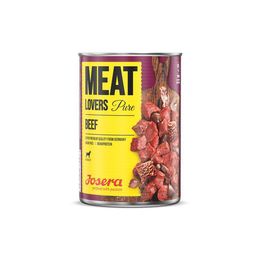 Josera Meat Lovers Pure Beef Hunde-Nassfutter Monoprotein 6x400g