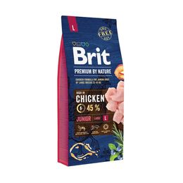 Brit Premium by Nature Junior L Hunde-Trockenfutter 15kg