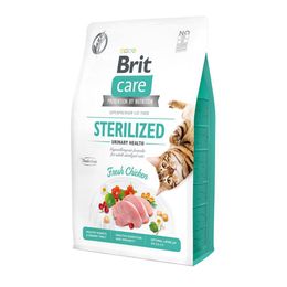 Brit Care GF Sterilized Urinary Health Katzen-Trockenfutter getreidefrei 2kg