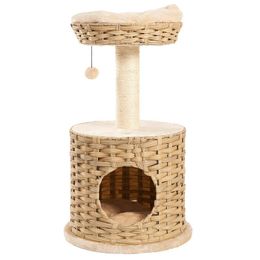 ZooRoyal Kratzbaum Dora 73 cm mit H&ouml;hle creme