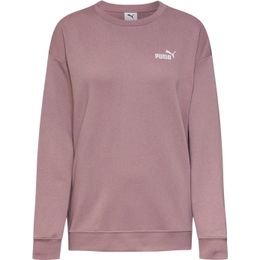 Puma ESS Small No. 1 Logo Relaxed Crew TR Sweatshirt Damen - Gr&ouml;&szlig;e M - braun