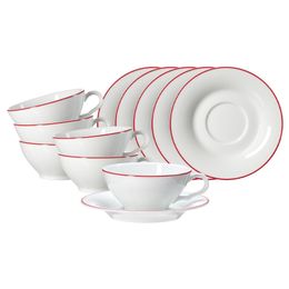 Ritzenhoff & Breker Ritzenhoff & Breker Teetassen mit Untertassen Ostfriese 100 ml 6er Set