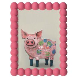 SONSTIGE Gem&auml;lde PINK PIG