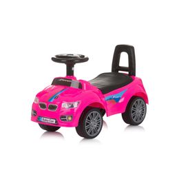Chipolino Kinder Rutschauto Sprinter Stauraum unter Sitz Musik Hupe R&uuml;ckenlehne pink