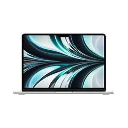 Apple MacBook Air 13.6 (Liquid True Tone Retina Display) M2 (8-Core GPU) 8 GB RAM 256 GB SSD [Mid 2022, englisches Tastaturlayout, QWERTY] silber