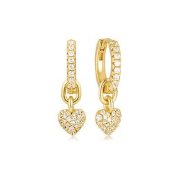 SIF JAKOBS Jewellery Creolen SJ-E72352-CZ-YG