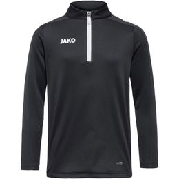 Jako Ziptop One Funktionssweatshirt Kinder - Gr&ouml;&szlig;e 164 - schwarz
