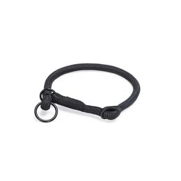 Beeztees Hundehalsband 'Parinca Premium' schwarz 50 x 1,2 cm