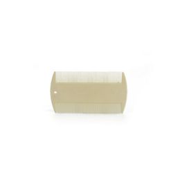 Beeztees Nissenkamm doppelseitig wei&szlig; 8,5 x 0,5 x 0,1 cm