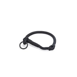 Beeztees Hundehalsband 'Parinca Premium' schwarz 40 x 1 cm