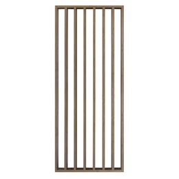 Kosche Raumtrenner 'Amalfi' Eiche 58 x 250 x 6,5 cm
