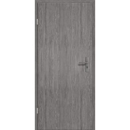 Classen Wohnungst&uuml;r 'Klimaklasse 2' Grigio Eiche 198,5 x 98,5 cm, Linksanschlag