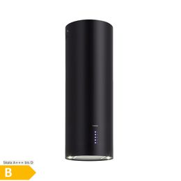 Klarstein Barella Dunstabzugshaube 35 x 93 x 43 cm Umluft 557 m&sup3;/h LED Aktivkohlefilter