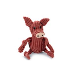 Beeztees Hundespielzeug Schwein 'Piggy' rosa 33 cm