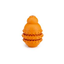 Beeztees Hundespielzeug 'Sumo Play Dental' Naturkautschuk orange &Oslash; 9 x 12 cm