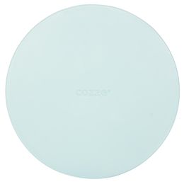 Cozze Pizzabrett Kunststoff hellblau &Oslash; 35 x 1 cm