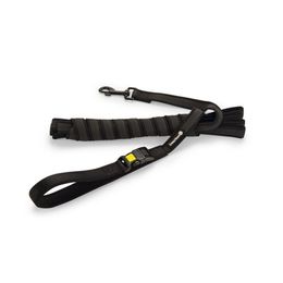 Beeztees Hundesuchleine 'Parinca Premium' schwarz mit Handschlaufe 5 m