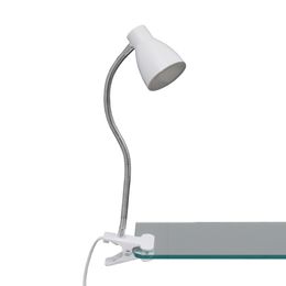 Briloner LED-Klemmleuchte 1-flammig Wei&szlig;