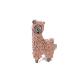 Beeztees Katzenspielzeug Pl&uuml;schlama 'Ilko' rosa mit Katzenminze 22 x 12 x 4 cm