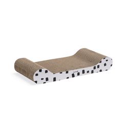 Beeztees Katzen-Kratzsofa mit Katzenminze 49 x 22 x 7,5 cm