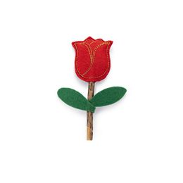 Beeztees Katzenspielzeug Catnip Rose und Stick 'Matatabi' mit Katzenminze 12 x 4 cm