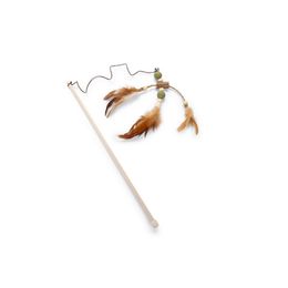 Beeztees Katzenspielzeug Angel mit Catnip Ball und Stick 'Matatabi' mit Federn 40 cm