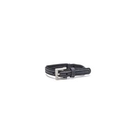 Beeztees Hundehalsband 'Balacron AX' Kunstleder schwarz 21-26 x 1 cm