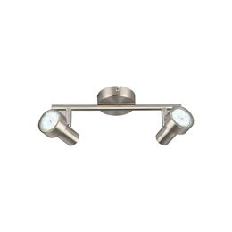 Briloner LED-Spot 'Sub' 2-flammig GU10 3 W 250 lm warmwei&szlig; 12 x 8 x 27,5 cm