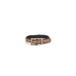 Beeztees Hundehalsband 'Balacron AX' Kunstleder braun 24-30 x 1 cm