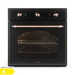 Klarstein Vilhelmine Backofen 55 l Einbau Energieeffizienzklasse A schwarz Schwarz