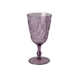 Rice Acryl Weinglas mit Wirbel-Facetten Plaume skandinavische Deko Online Shop
